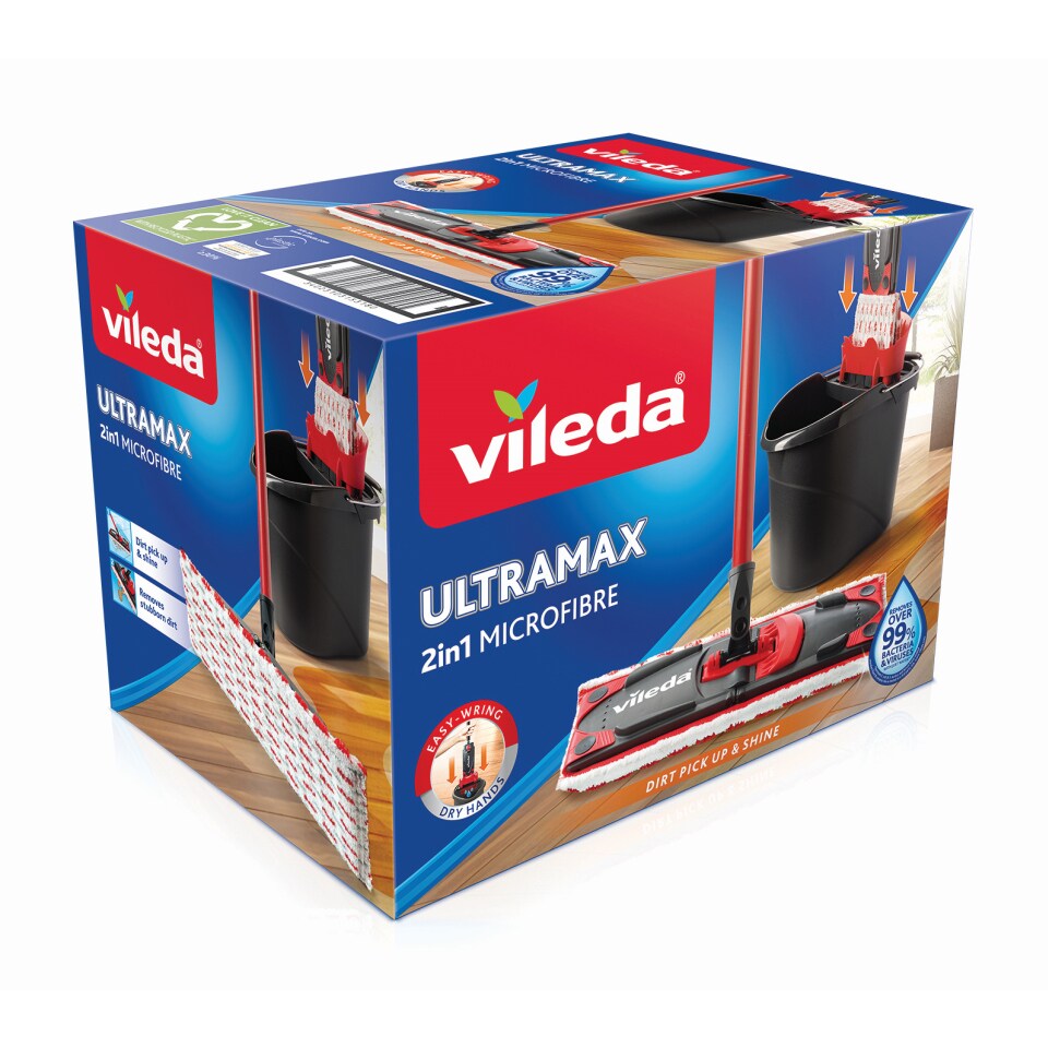 VILEDA | Σύστημα Καθαρισμού Ultramax 2in1 Microfibre 1 Τεμάχιο | AB