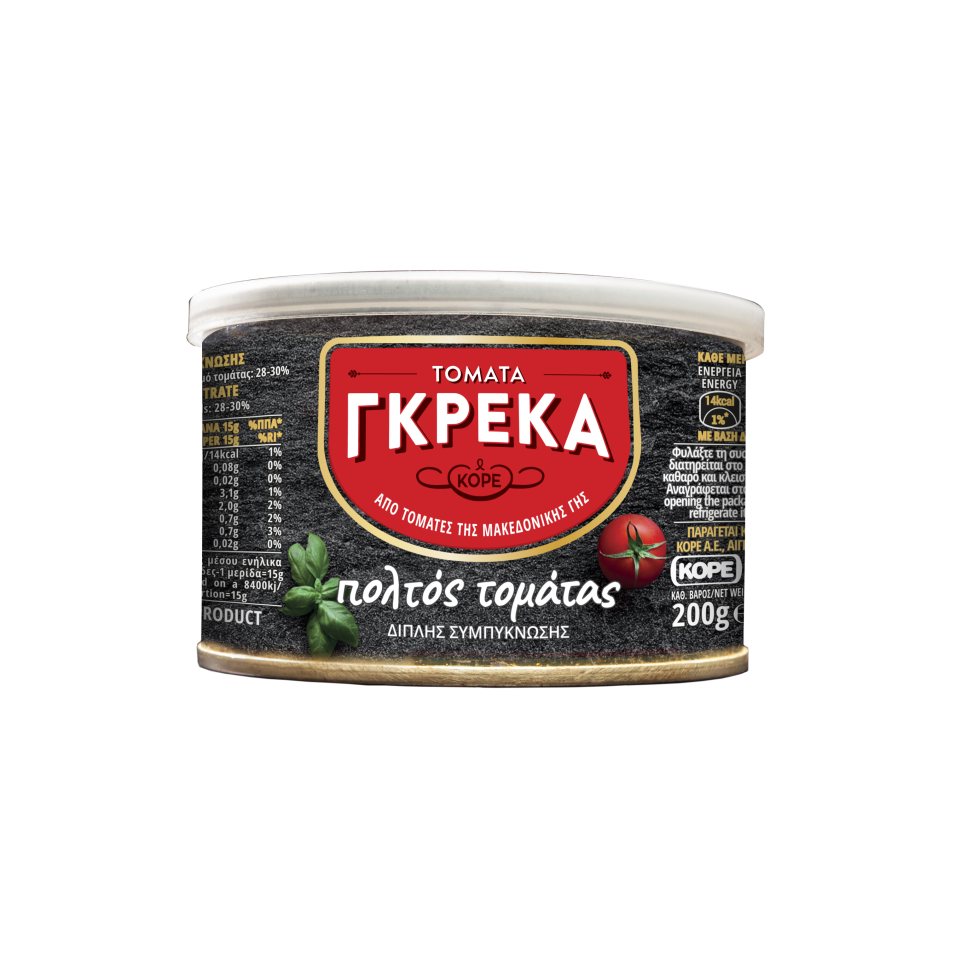 ΓΚΡΕΚΑ | Τοματοπολτός Διπλής Συμπύκνωσης 200g | AB