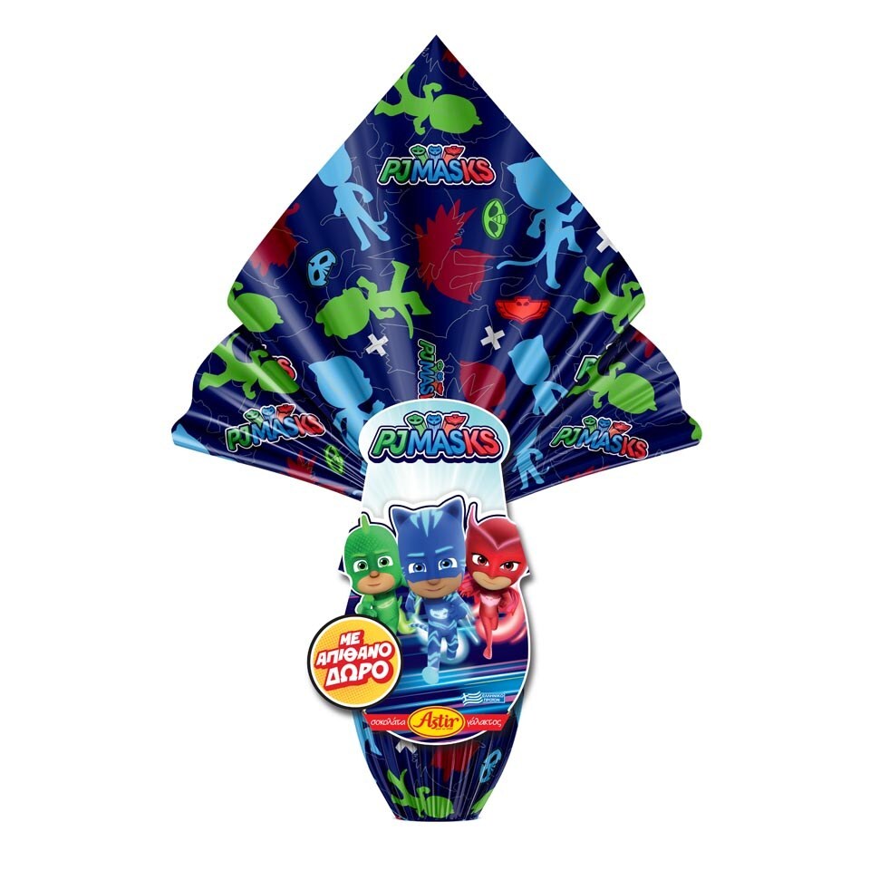 ΑΣΤΗΡ | Σοκολατένιο Αυγό Γάλακτος PJ Masks 160g | AB