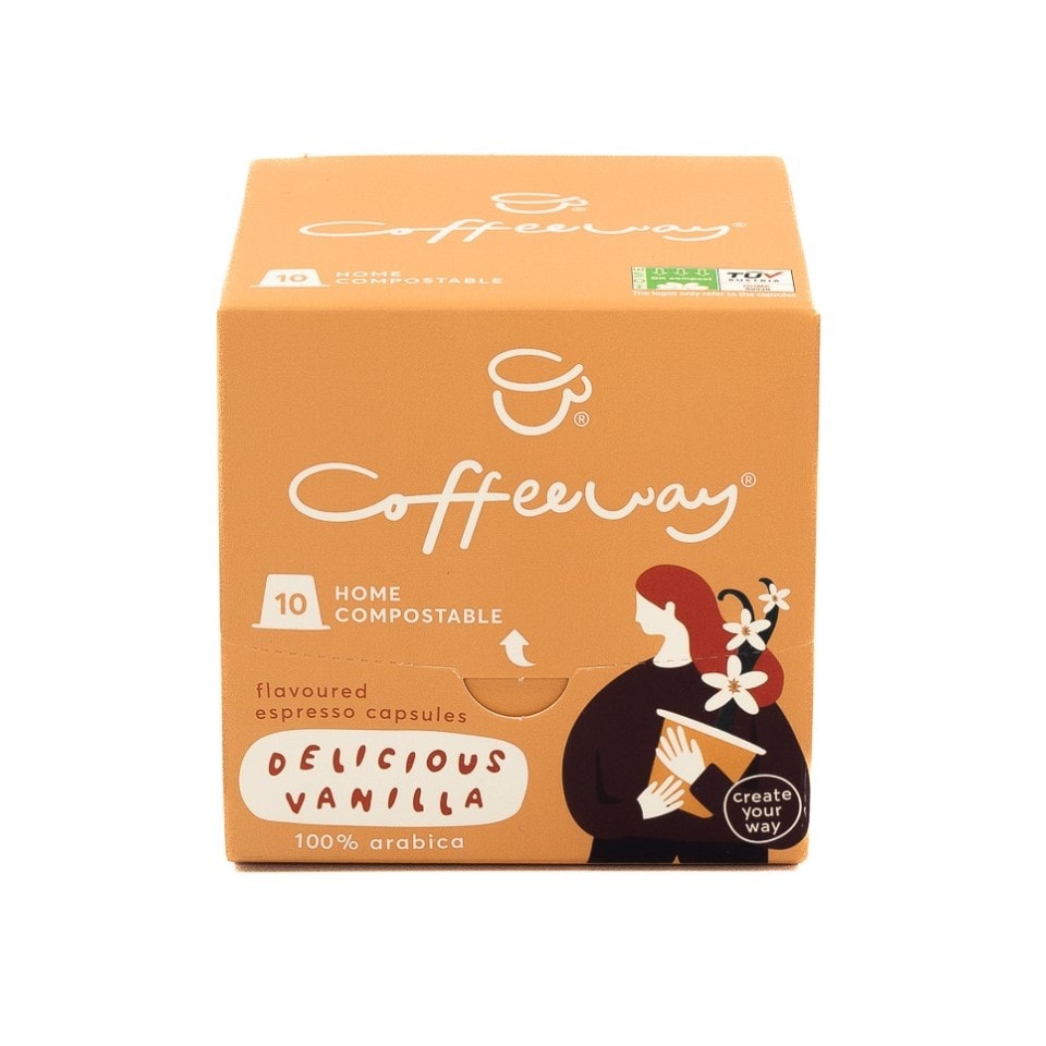 COFFEE WAY | Κάψουλες Καφέ Espresso Βανίλια 10x5g | AB