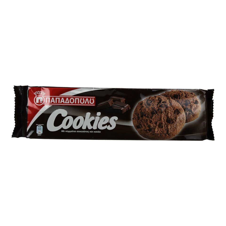 ΠΑΠΑΔΟΠΟΥΛΟΥ | CLASSIC COOKIES | ΜΠΙΣΚΟΤΑ COOKIES MΕ ΚΟΜΜΑΤΙΑ ΜΑΥΡΗΣ ...
