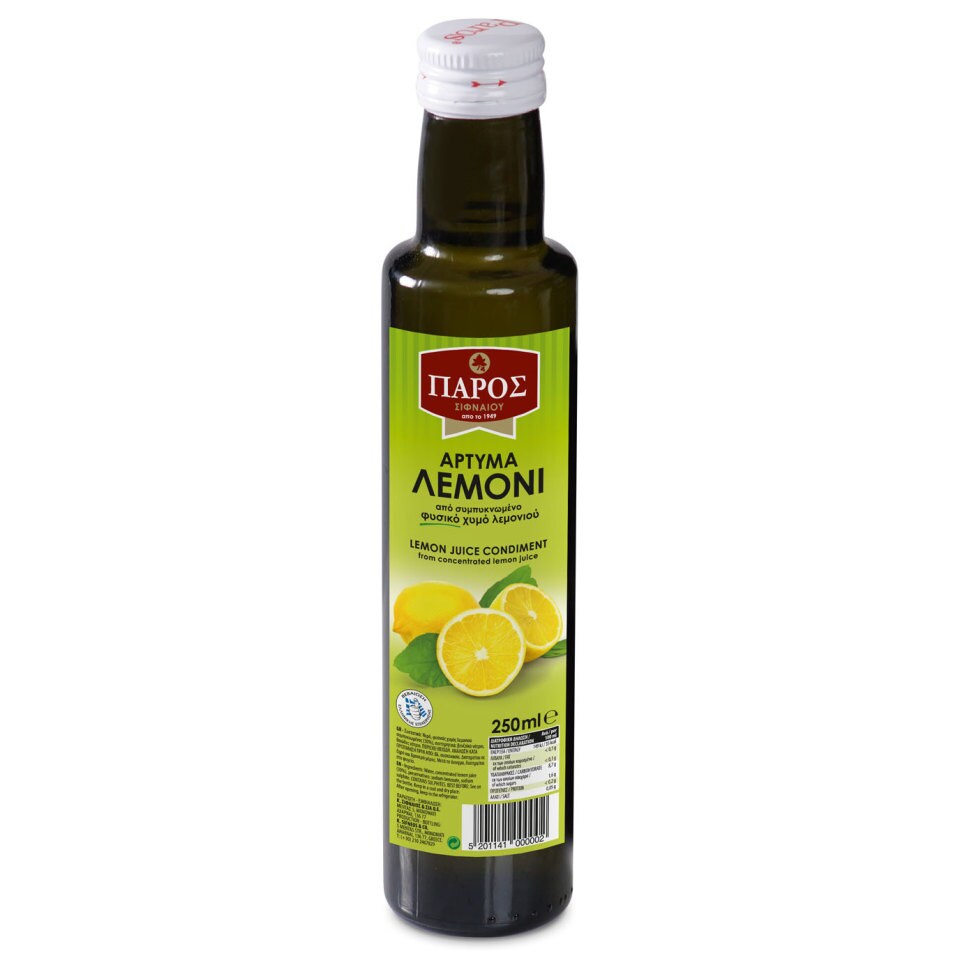 ΠΑΡΟΣ | ΧΥΜΟΣ ΛΕΜΟΝΙ ΦΥΣΙΚΟΣ 250ML | AB