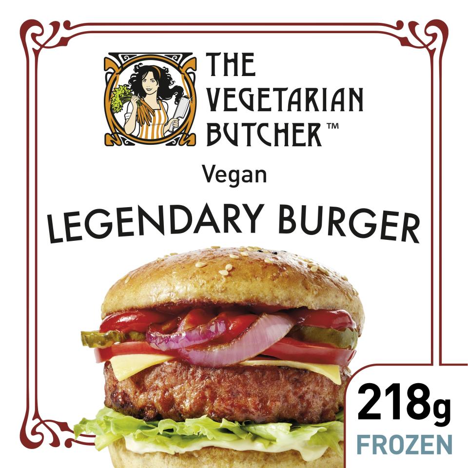 THE VEGETARIAN BUTCHER | Φυτικό Burger Σόγιας Legendary Vegan 218g | AB