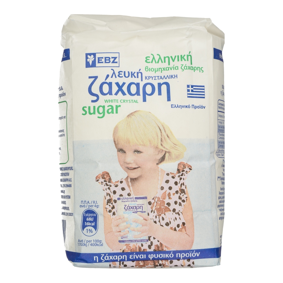 ΖΑΧΑΡΗ ΛΕΥΚΗ ΚΡΥΣΤΑΛΛΙΚΗ ΕΛΛΗΝΙΚΗ 1 KG | AB
