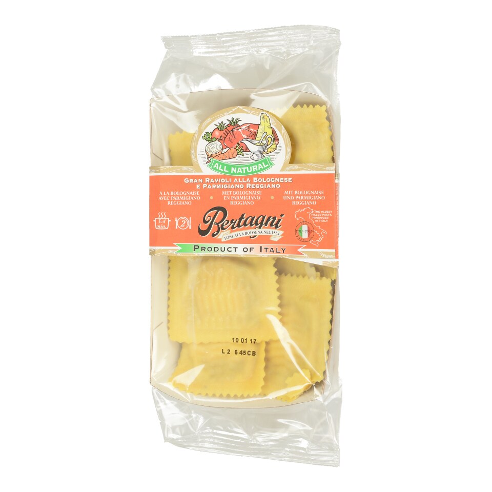 BERTAGNI | ΡΑΒΙΟΛΙ ΜΠΟΛΟΝΕΖ ΚΑΙ ΠΑΡΜΕΖΑΝΑ 250 GR 250 GR | AB