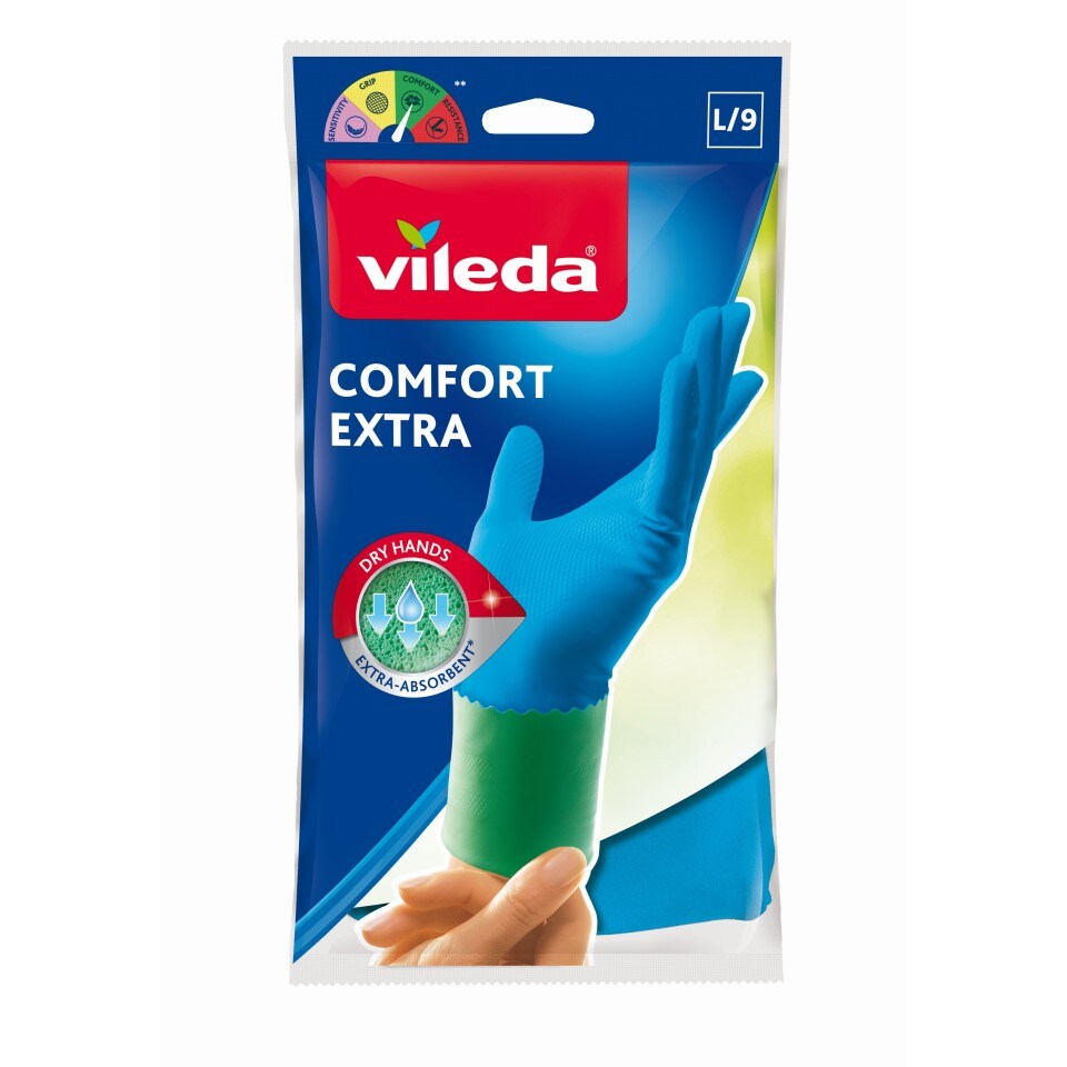 VILEDA | Γάντια Comfort Extra L 1 Τεμάχιο | AB