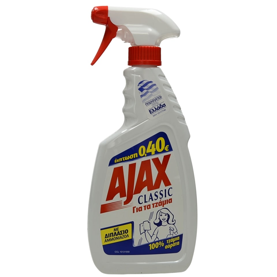 AJAX | ΚΑΘΑΡΙΣΤΙΚΟ ΤΖΑΜΙΩΝ ΑΝΤΛΙΑ CLASSIC 500 ML | AB