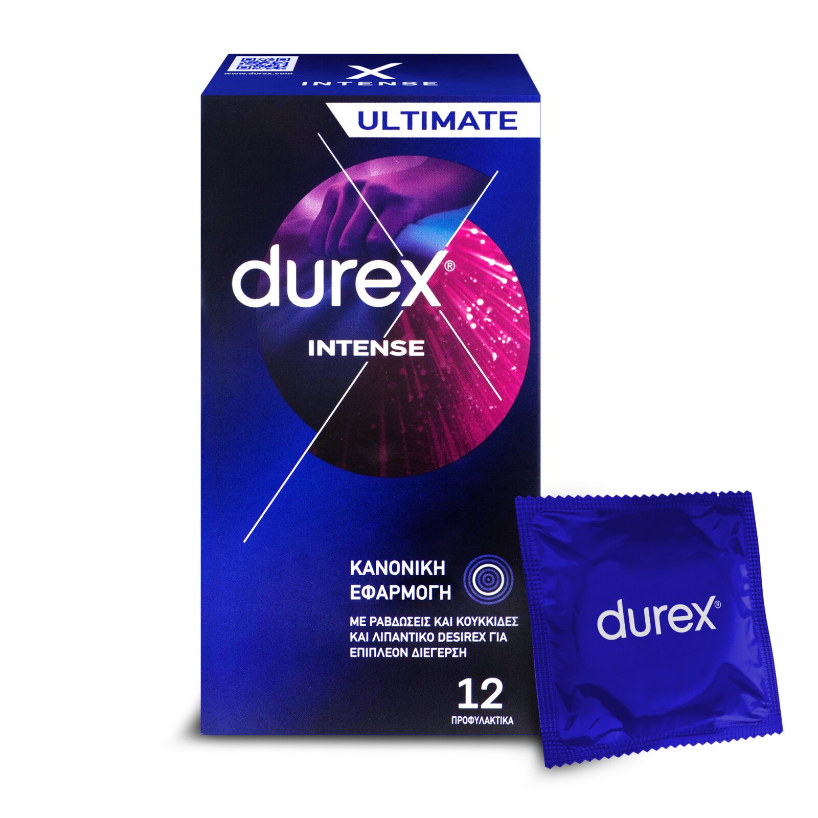 DUREX | Προφυλακτικά Intense 12 Τεμάχια | AB