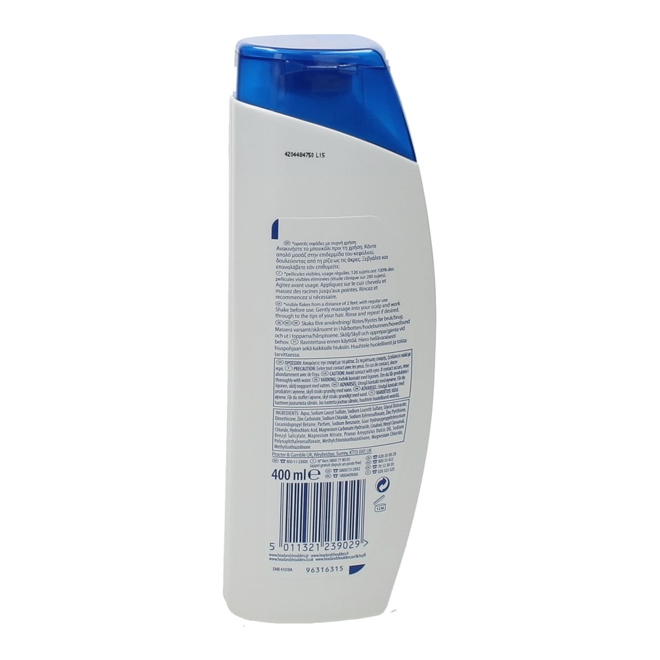 HEAD&SHOULDERS | ΣΑΜΠΟΥΑΝ ΑΝΤΙΠΙΤΥΡΙΔΙΚΟ ΓΙΑ ΤΗΝ ΞΗΡΟΔΕΡΜΙΑ 400 ML | AB