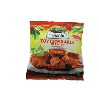 CRETA FARMS | ΕΝ ΕΛΛΑΔΙ | ΣΟΥΤΖΟΥΚΑΚΙΑ ΚΑΤΕΨΥΓΜΕΝΑ 500 GR ΠΕΡΙΠΟΥ | AB