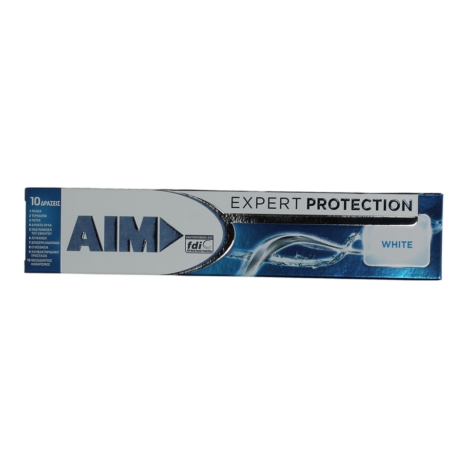AIM | EXPERT PROTECTION | ΟΔΟΝΤΟΚΡΕΜΑ WHITE 75 ML | AB