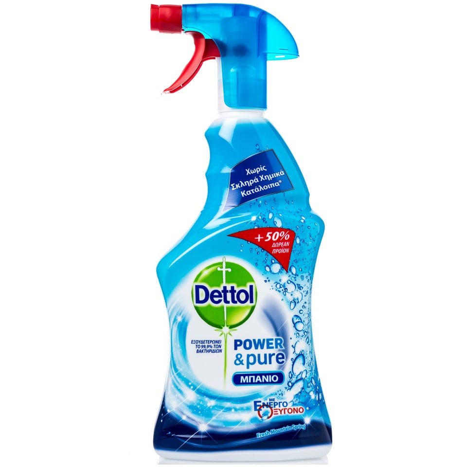 DETTOL | ΥΓΡΟ ΚΑΘΑΡΙΣΤΙΚΟ ΜΠΑΝΙΟΥ ΑΝΤΛΙΑ 500 ML | AB
