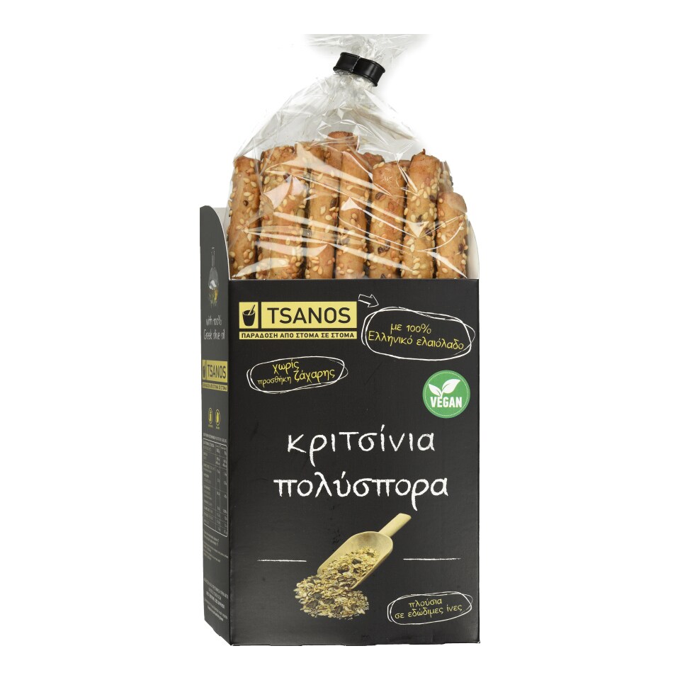 ΤΣΑΝΟΣ | Κριτσίνια Πολύσπορα 145g | AB
