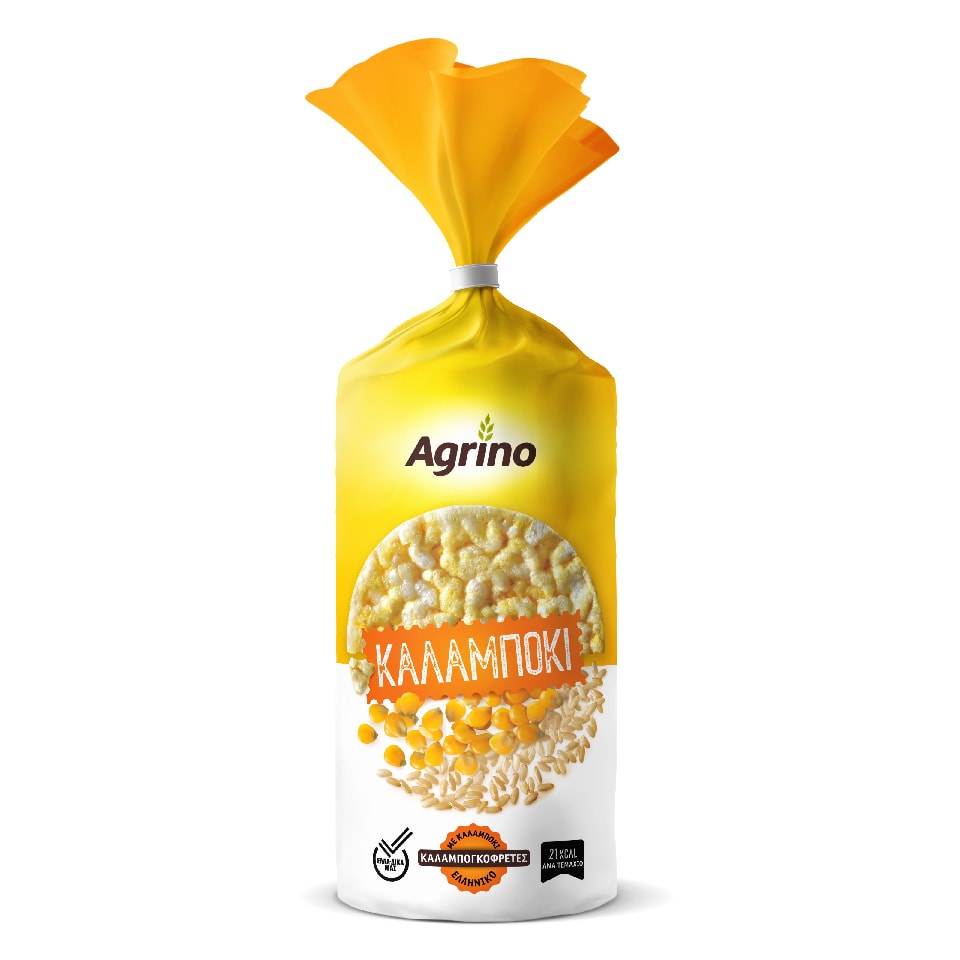 AGRINO | Ρυζογκοφρέτες Με Καλαμπόκι 120gr | AB