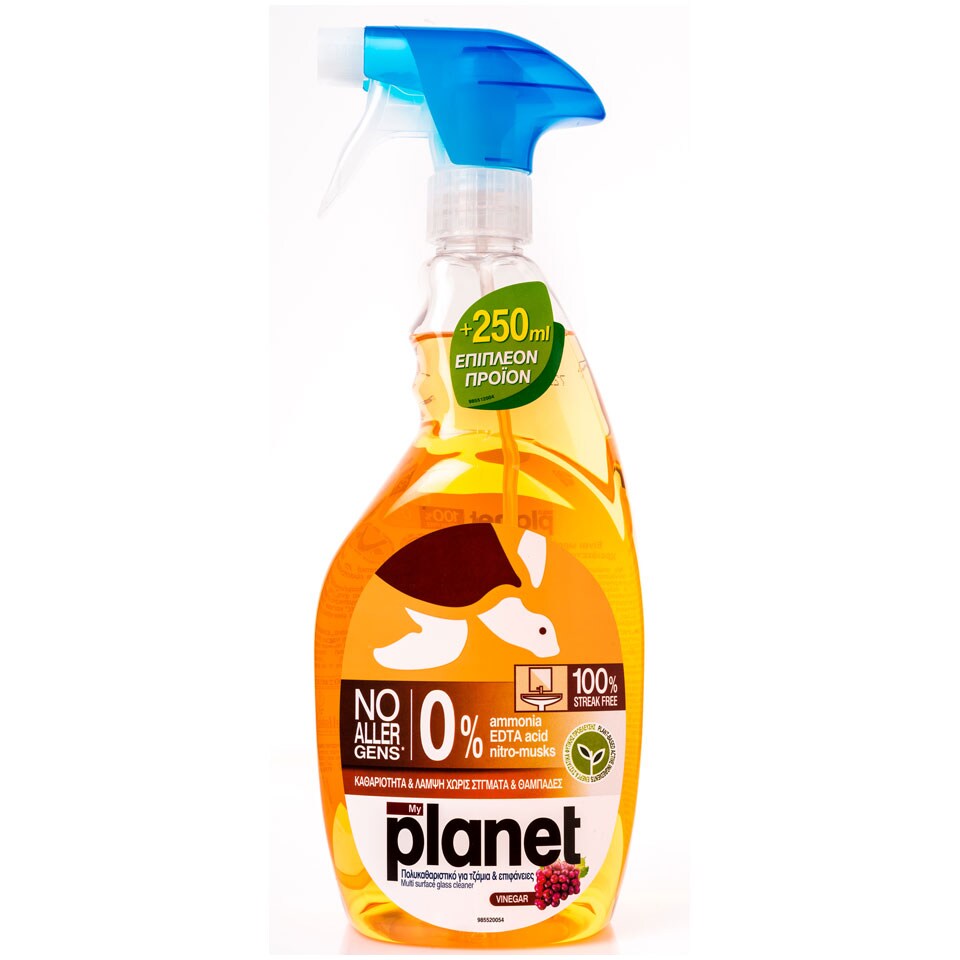 PLANET | ΚΑΘΑΡΙΣΤΙΚΟ ΤΖΑΜΙΩΝ ΑΝΤΛΙΑ ΜΕ ΞΥΔΙ 750 ML | AB
