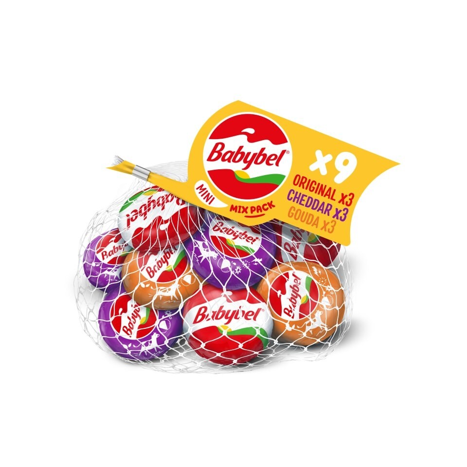 BABYBEL | Μαλακό Τυρί Mini Babybel Mix 9x20g | AB