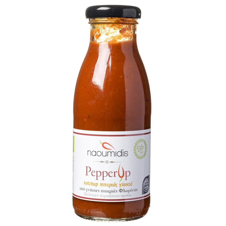 ΝΑΟΥΜΙΔΗΣ | Κέτσαπ Pepper Up Γλυκιάς Πιπεριάς Βio 250g | AB