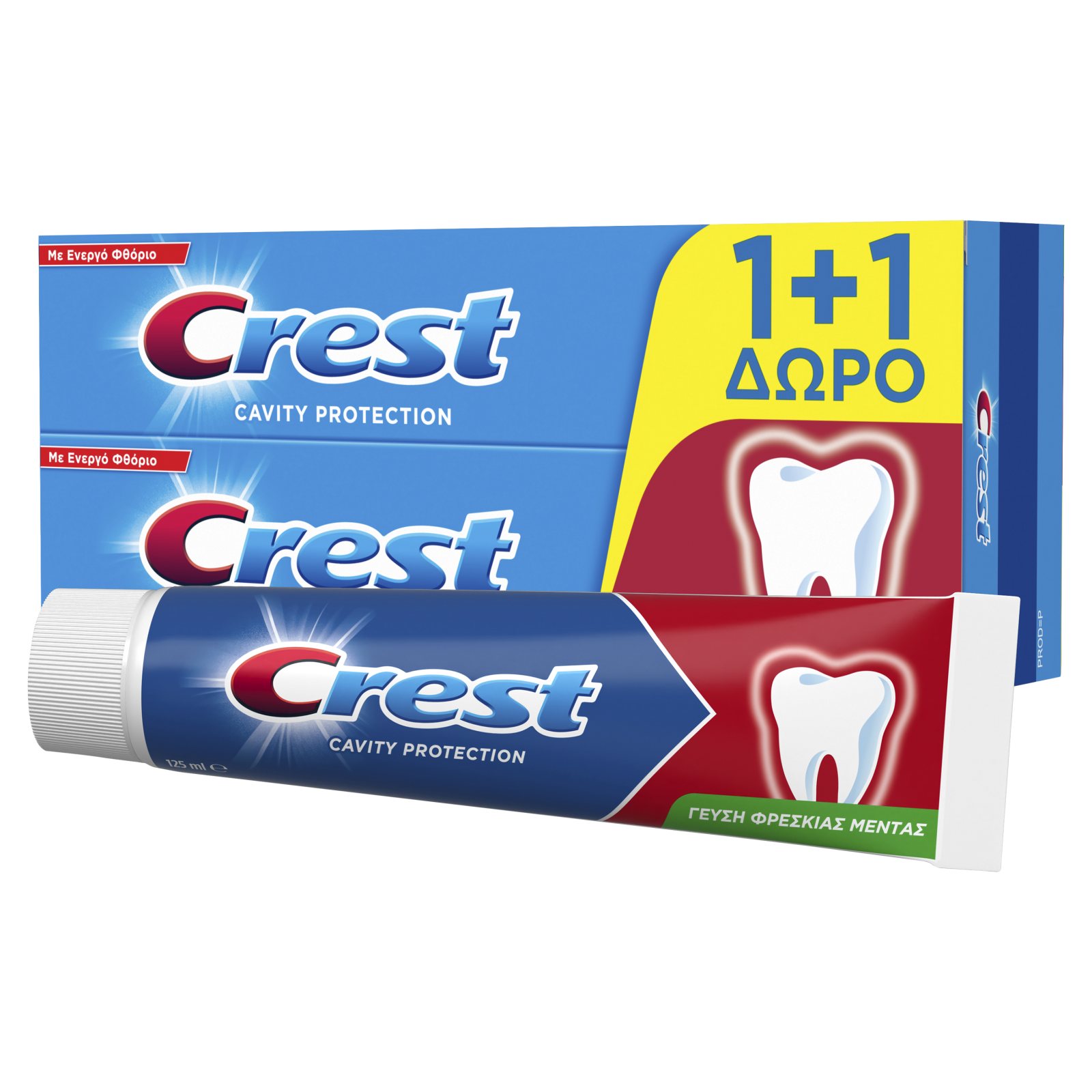 CREST | ΟΔΟΝΤΟΚΡΕΜΑ 250ΓΡ 1 + 1 ΔΩΡΟ | AB