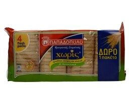 ΠΑΠΑΔΟΠΟΥΛΟΥ | ΦΡΥΓΑΝΙΕΣ ΣΤΑΡΕΝΙΕΣ ΧΩΡΙΣ 4 Χ 110 GR ΠΡΟΣΦΟΡΑ ΤΟ 1 ...