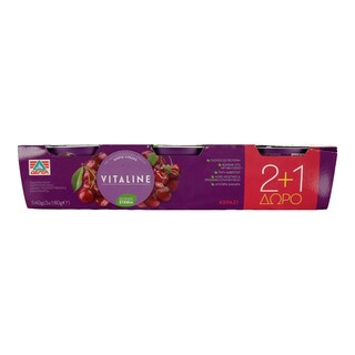 VITALINE | ΕΠΙΔΟΡΠΙΟ ΓΙΑΟΥΡΤΙΟΥ ΚΕΡΑΣΙ 2Χ180GR | AB