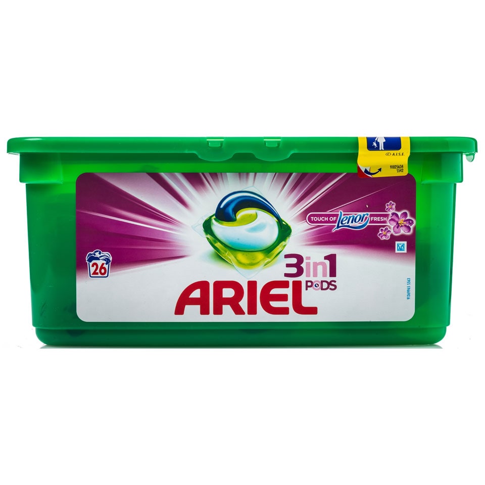 ARIEL | ΚΑΨΟΥΛΕΣ ΠΛΥΝΤΗΡΙΟΥ ΡΟΥΧΩΝ 3 IN 1 TOUCH OF 30 ΜΕΖ | AB