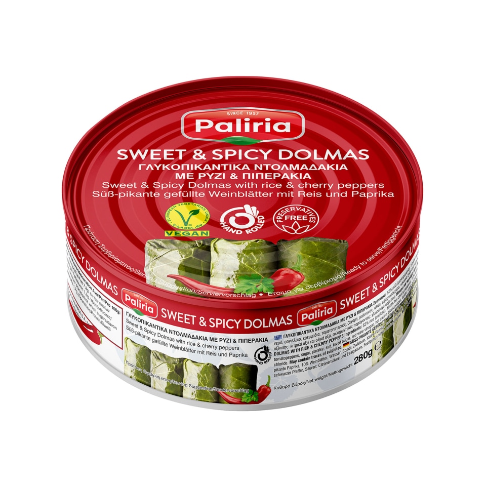 ΠΑΛΙΡΡΟΙΑ | Ντολμαδάκια Γλυκοπικάντικα 280g | AB