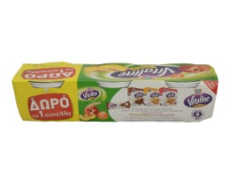 VITALINE | ΕΠΙΔΟΡΠΙΟ ΓΙΑΟΥΡΤΙΟΥ 0% ΡΟΔΑΚΙΝΟ 3X200GR 2+1ΔΩΡΟ | AB