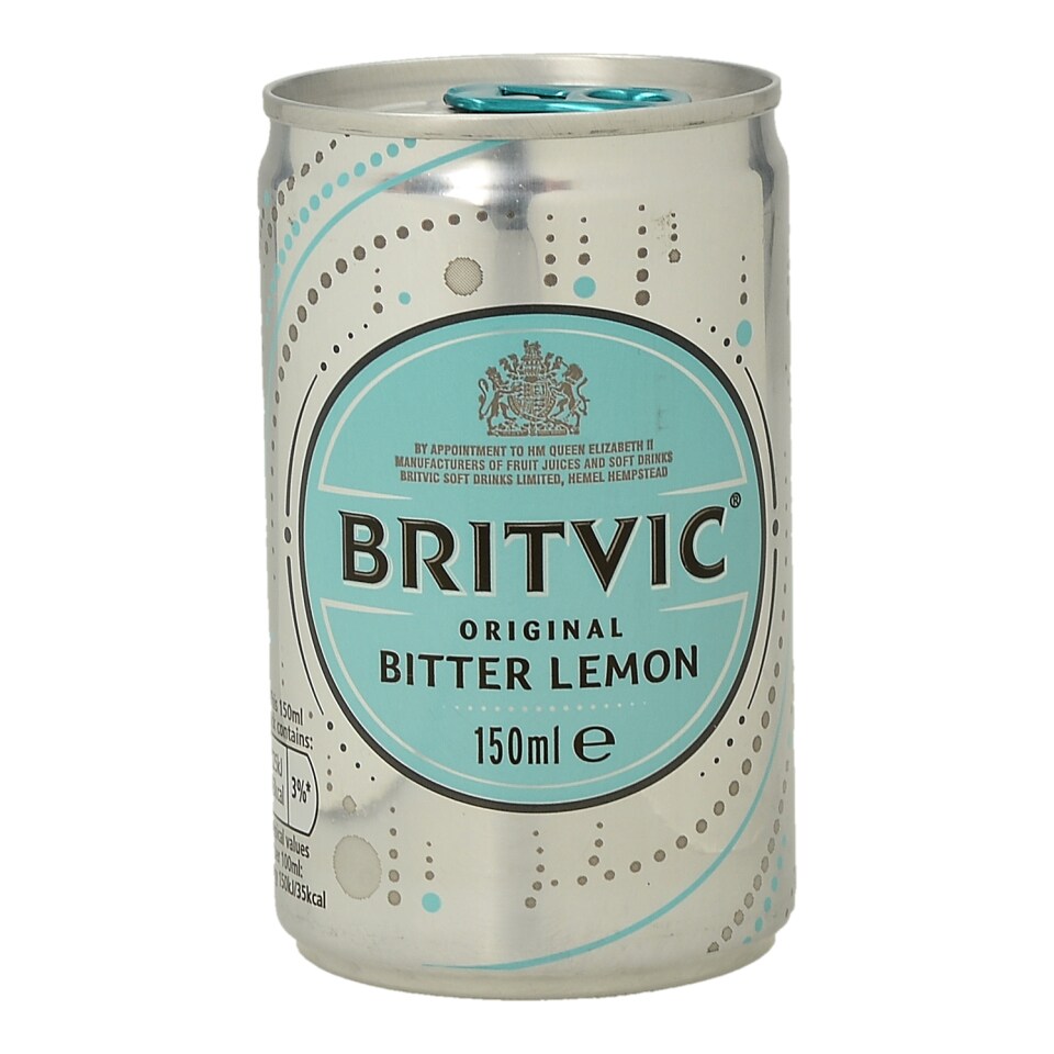 BRITVIC | ΑΝΑΨΥΚΤΙΚΟ BITTER LEMON ΚΟΥΤΙ 150 ML | AB