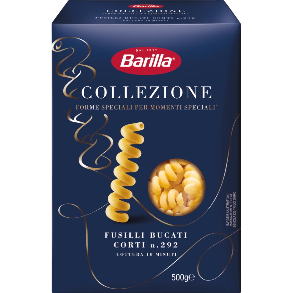 BARILLA | Ζυμαρικά Fusilli Bucati Corti 500g | AB