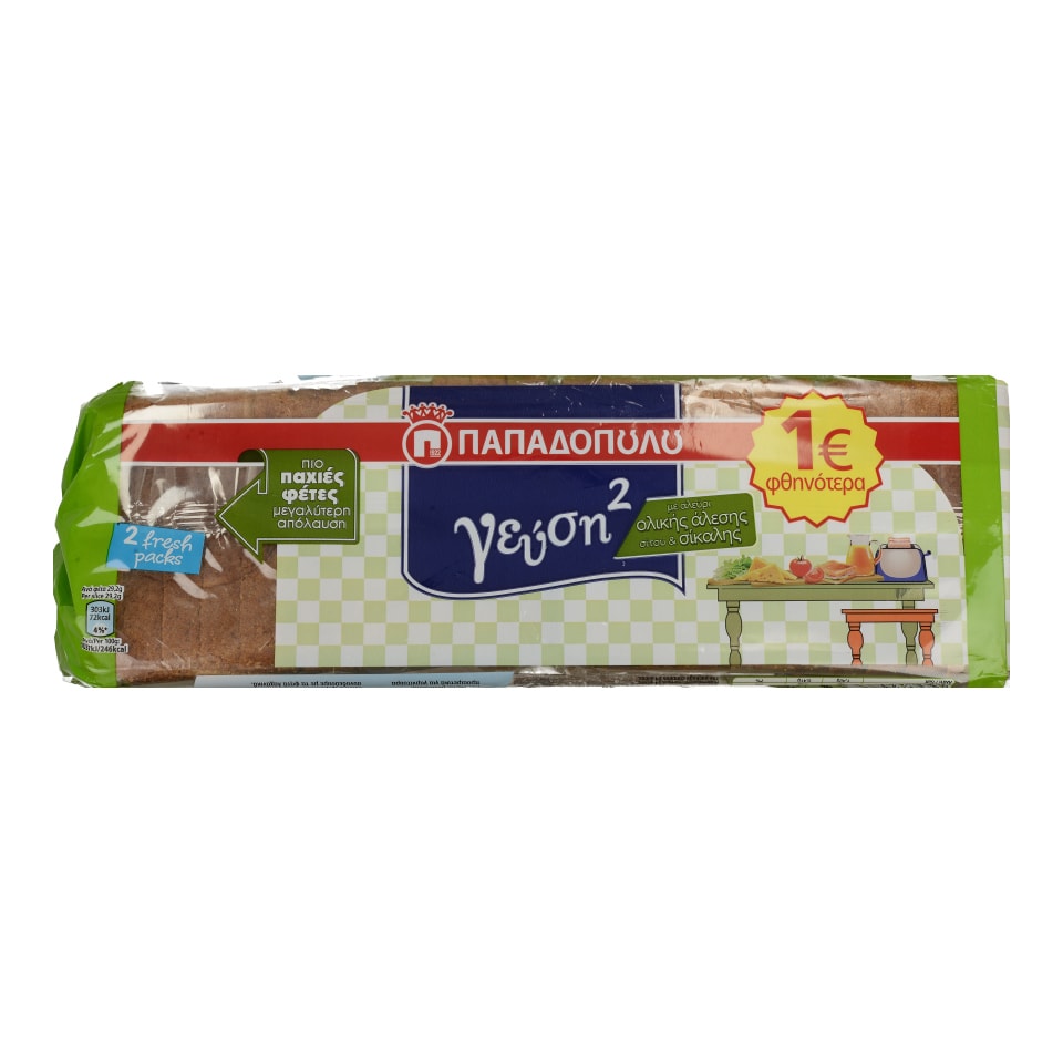 ΠΑΠΑΔΟΠΟΥΛΟΥ | ΨΩΜΙ ΤΟΥ ΤΟΣΤ ΟΛΙΚΗΣ 700 GR (1E) | AB