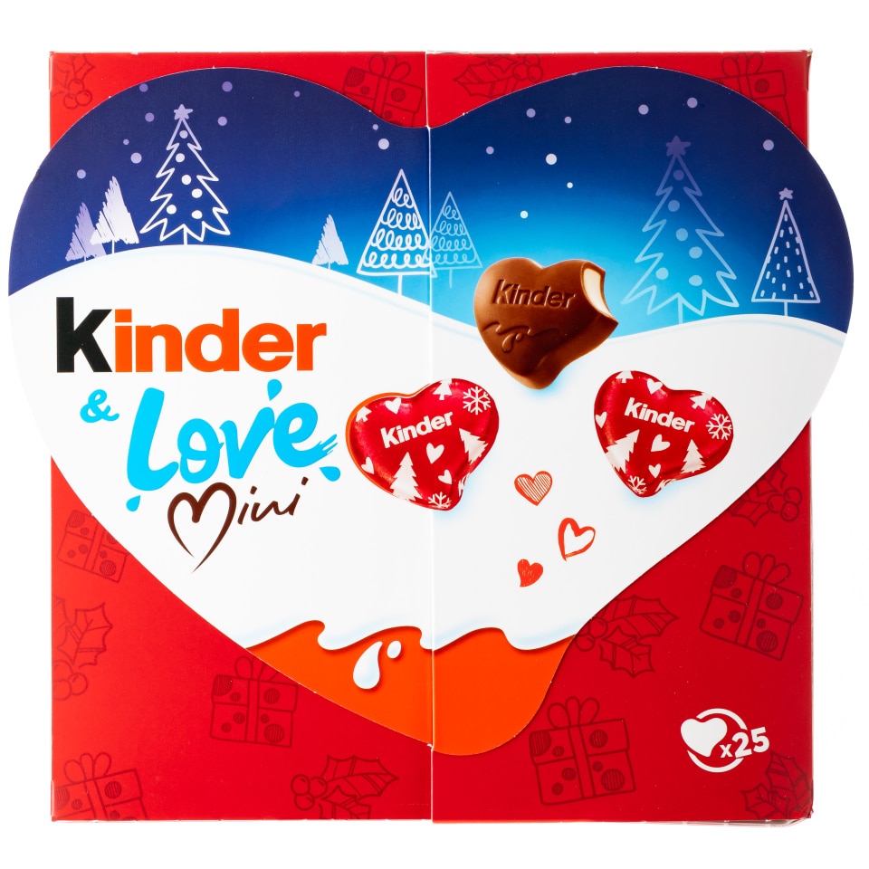 KINDER | Σοκολατάκια Γάλακτος Kinder Love Mini 107g | AB