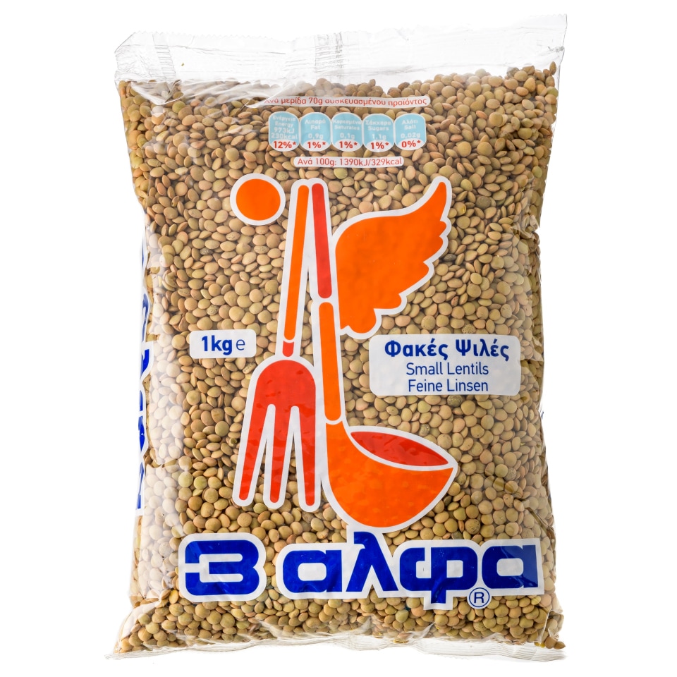 3Α | Φακές Ψιλές Εισαγωγής 1kg | AB