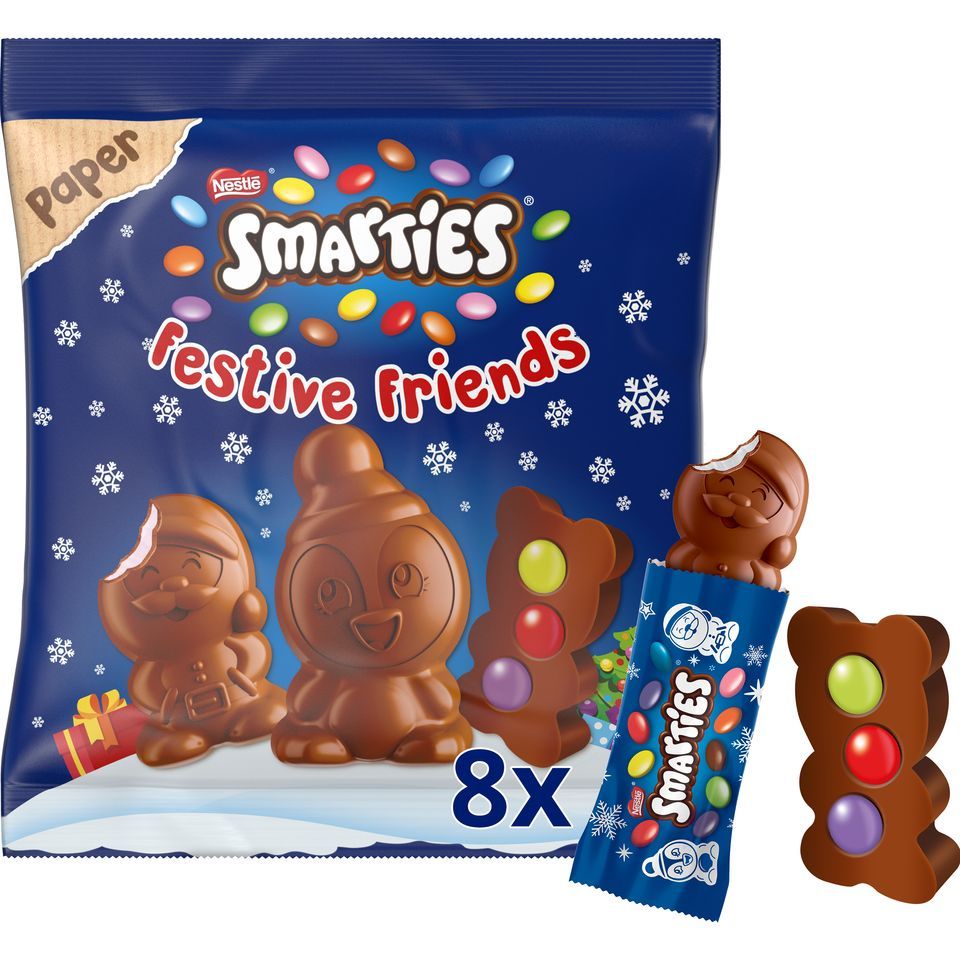 SMARTIES | Σοκολατάκια Festive Friends 65g | AB