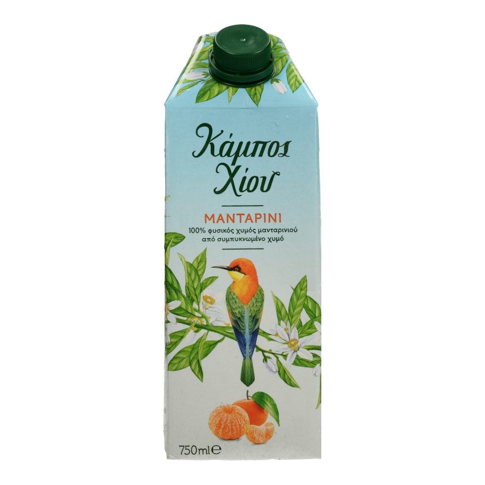 ΚΑΜΠΟΣ ΧΙΟΥ | ΦΥΣΙΚΟΣ ΧΥΜΟΣ ΜΑΝΤΑΡΙΝΙ 750 ML | AB