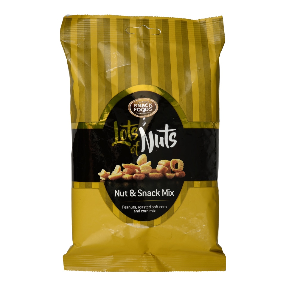 SNACK FOODS | MIX ΜΕ ΑΛΑΤΙΣΜΕΝΑ ΦΙΣΤΙΚΙΑ ΚΑΙ ΣΝΑΚ ΚΑΛΑΜΠΟΚΙΟΥ 175 GR | AB