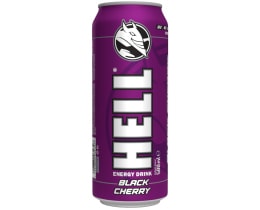 HELL | Ενεργειακό Ποτό Black Cherry Κουτί 500ml | AB