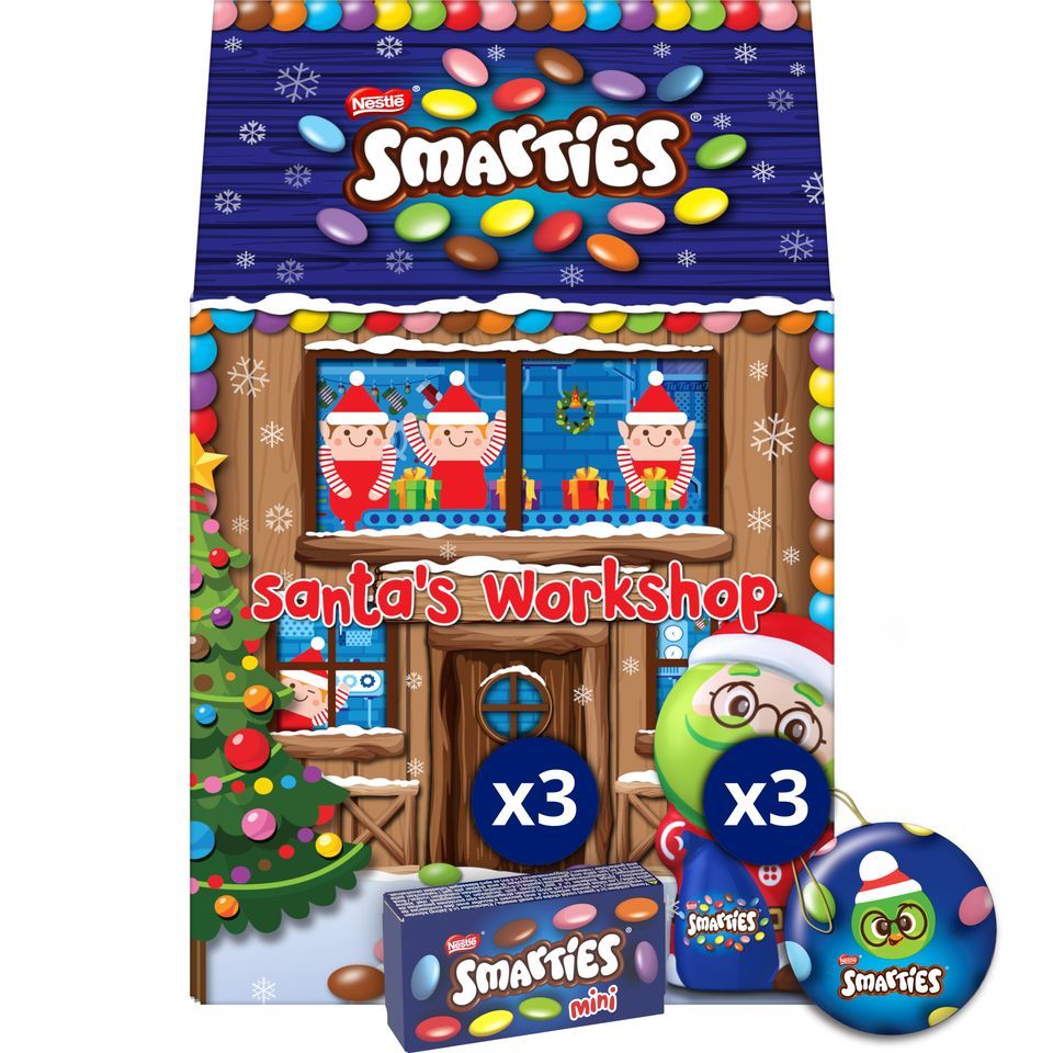 SMARTIES | Σοκολατάκια Santa Workshop 98g | AB