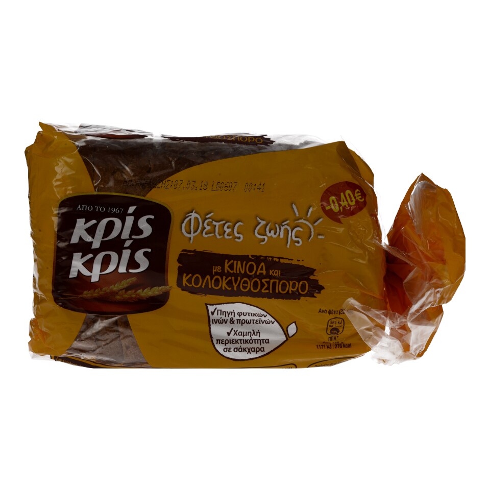 ΚΡΙΣ ΚΡΙΣ | ΨΩΜΙ ΤΟΣΤ ΚΙΝΟΑ ΛΙΝΑΡΟΣΠΟΡΟ 370 GR | AB