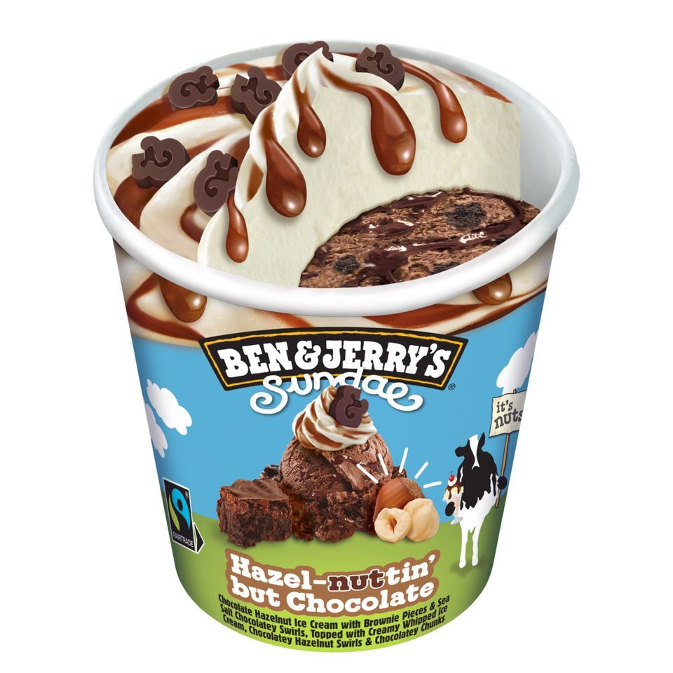 BEN & JERRY'S | Παγωτό Sundae Hazelnut 344g | AB