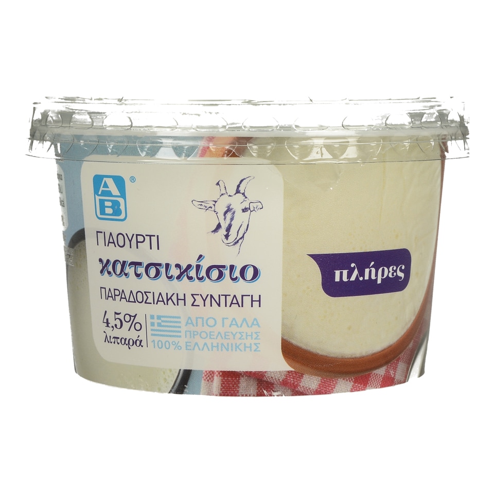 ΑΒ | ΓΙΑΟΥΡΤΙ ΛΕΥΚΟ ΠΑΡΑΔΟΣΙΑΚΟ ΚΑΤΣΙΚΙΣΙΟ 240 GR | AB
