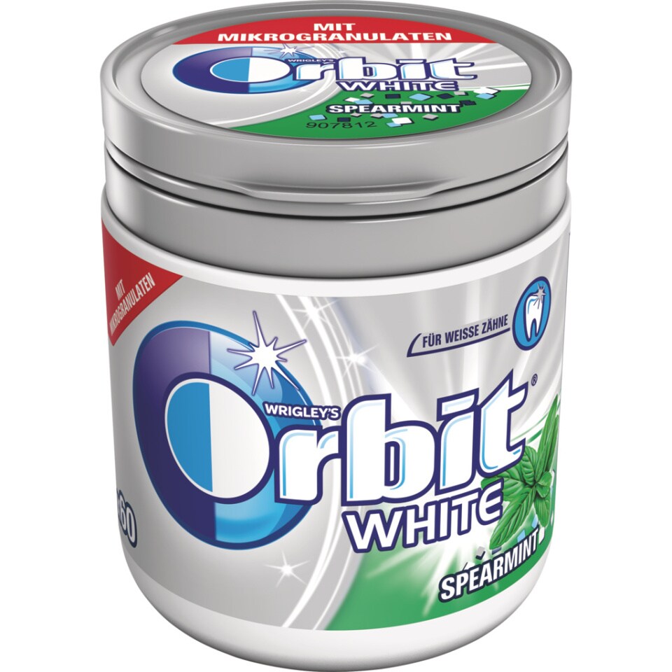 ORBIT | Τσίχλες White Δυόσμος 84g | AB