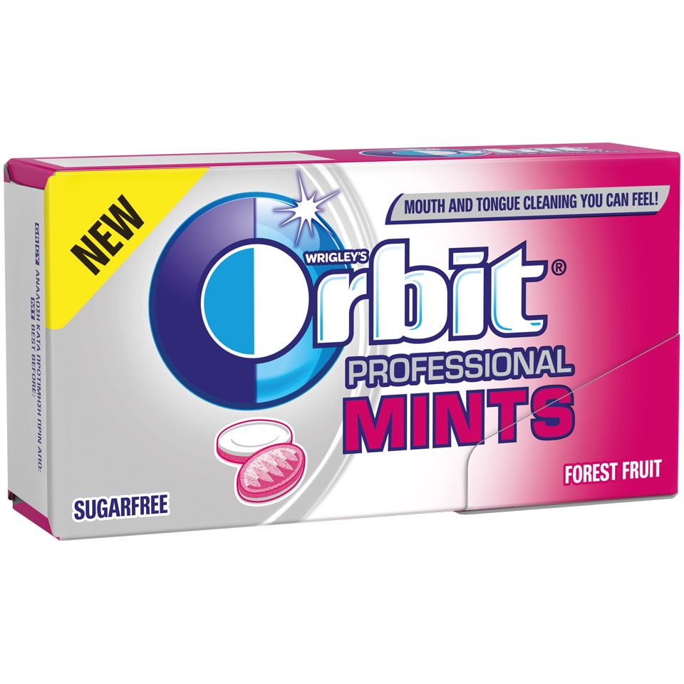 ORBIT | ORBIT PROFESSIONAL MINTS ΦΡΟΥΤΑ ΤΟΥ ΔΑΣΟΥΣ 19.8G | AB