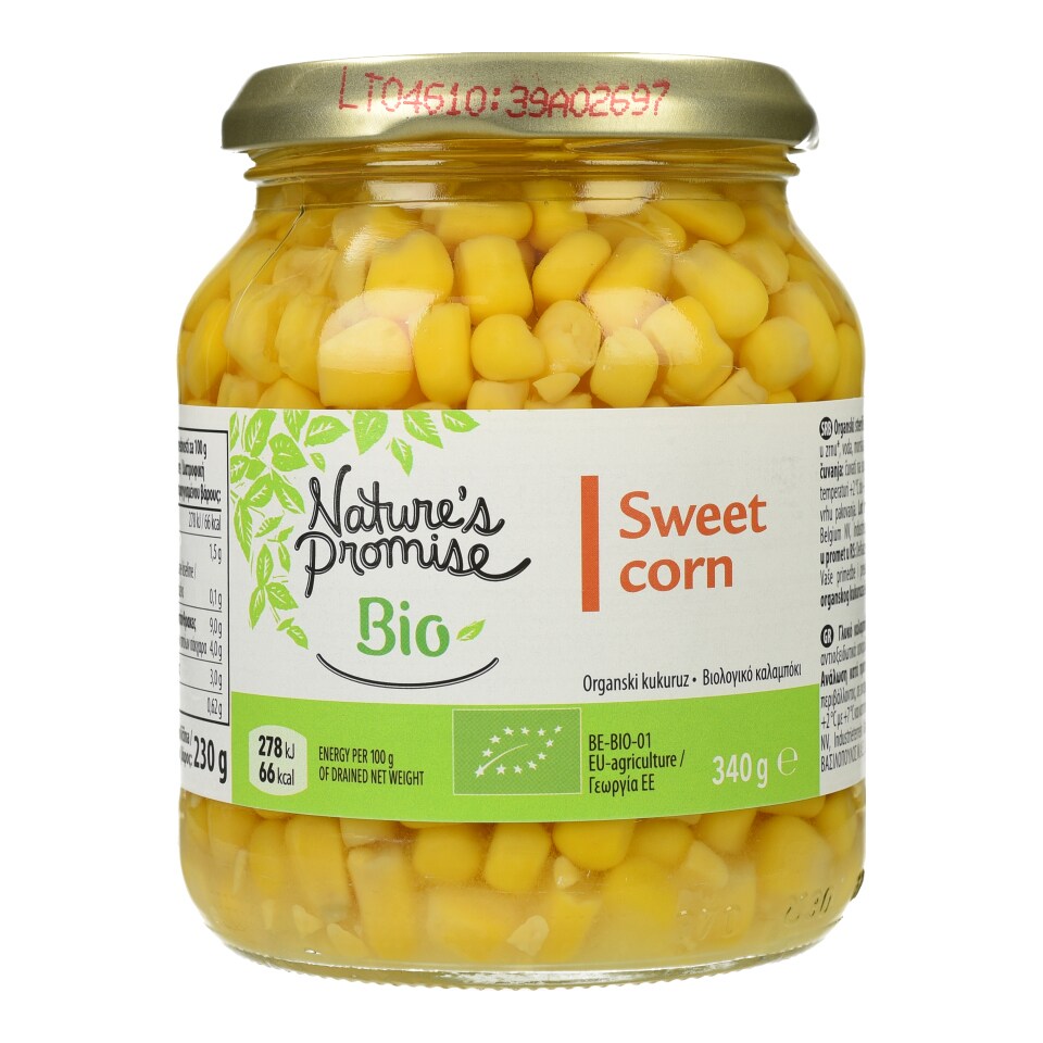 NATURES PROMISE BIO | Καλαμπόκι Γλυκό Bio 230g | AB