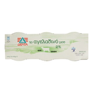 ΤΟ ΑΓΕΛΑΔΙΝΟ ΜΟΥ | ΑΓΕΛΑΔΙΝΟ ΓΙΑΟΥΡΤΙ 2% 3 X 180 GR | AB
