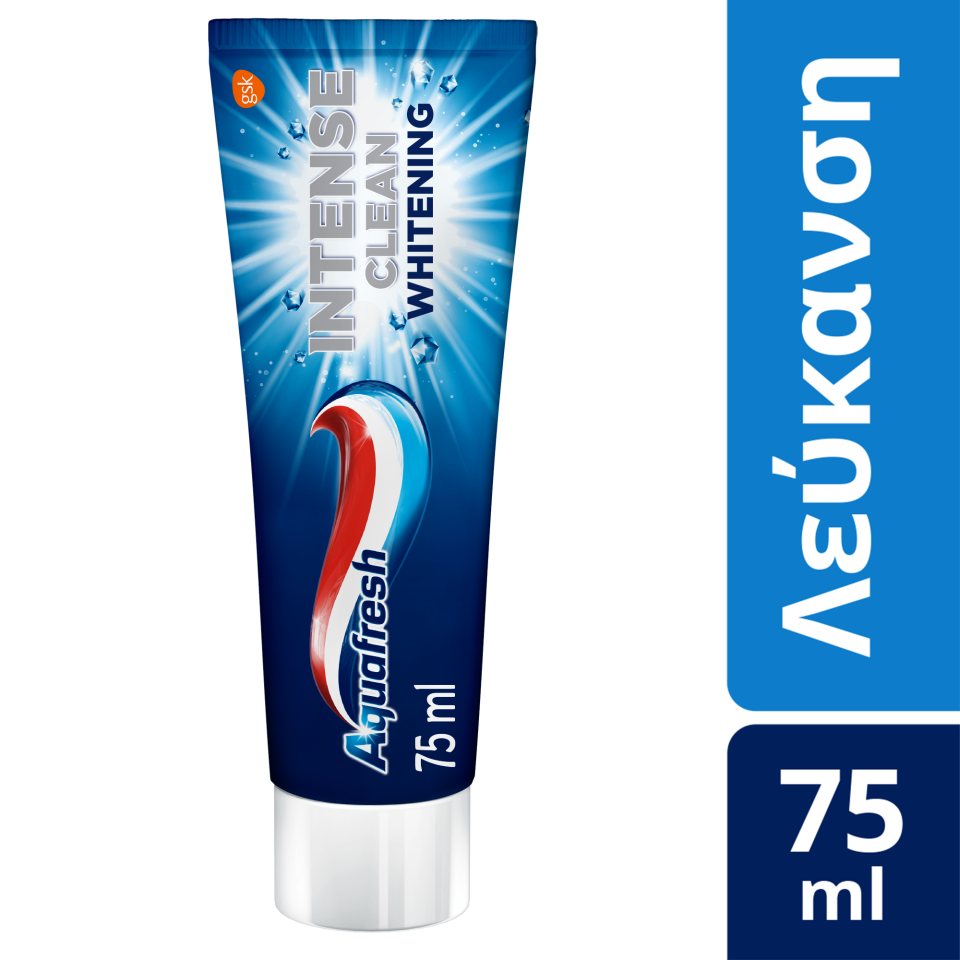 AQUAFRESH | ΟΔΟΝΤΟΚΡΕΜΑ INTENSE CLEAN WHITENING 75 ML | AB