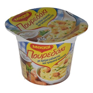 MAGGI | ΠΟΥΡΕΣ ΜΕ ΚΡΕΜΑ ΓΑΛΑΚΤΟΣ 52 GR | AB