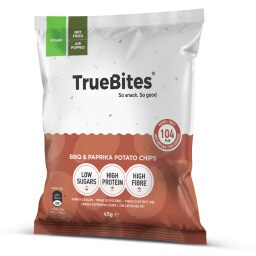 TRUE BITES | Τσιπς BBQ & Πάπρικα 45g | AB