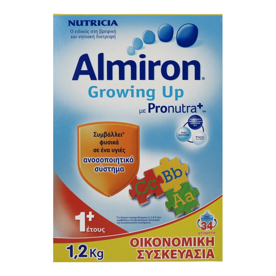 ALMIRON | GROWING UP 1+ | ΓΑΛΑ ΒΡΕΦΙΚΟ ΣΕ ΣΚΟΝΗ ΓΙΑ ΝΗΠΙΑ ΑΠΟ 1+ ΕΤΩΝ 1 ...