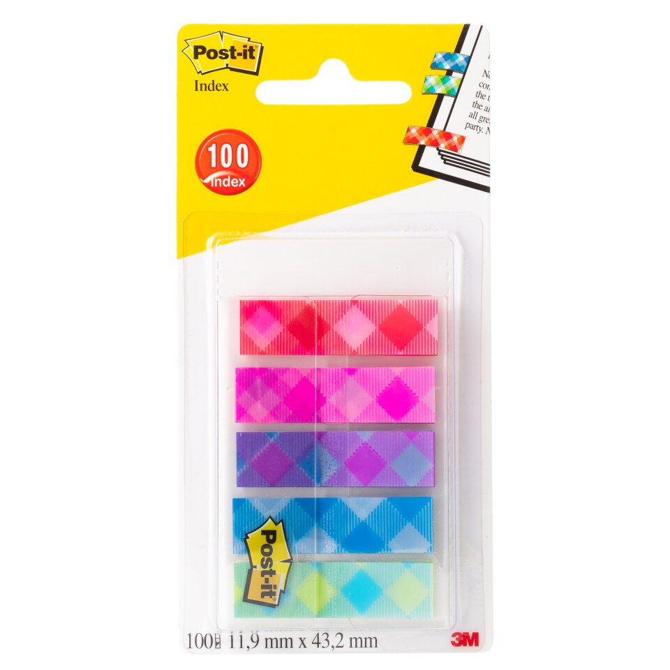 POST IT | Σελιδοδείκτες Post it Χρωματιστοί 100 Τεμάχια | AB