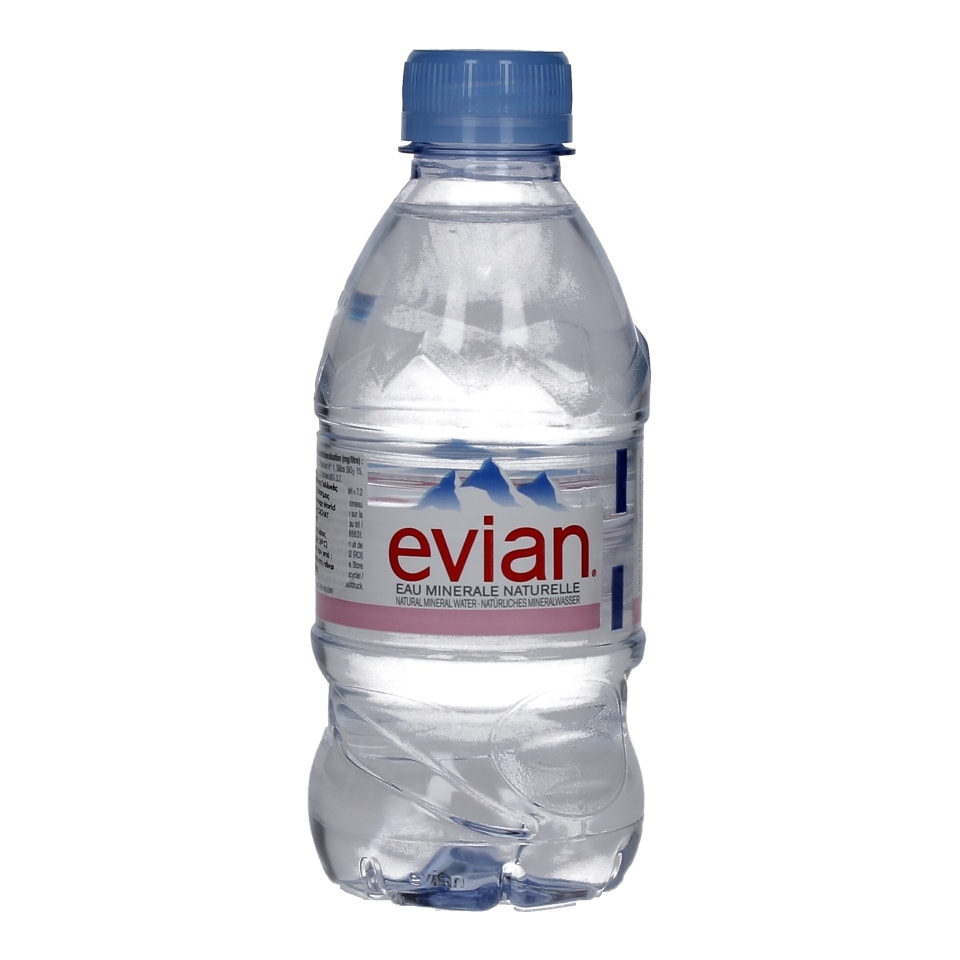 EVIAN | ΦΥΣΙΚΟ ΜΕΤΑΛΛΙΚΟ ΝΕΡΟ 330 ML | AB